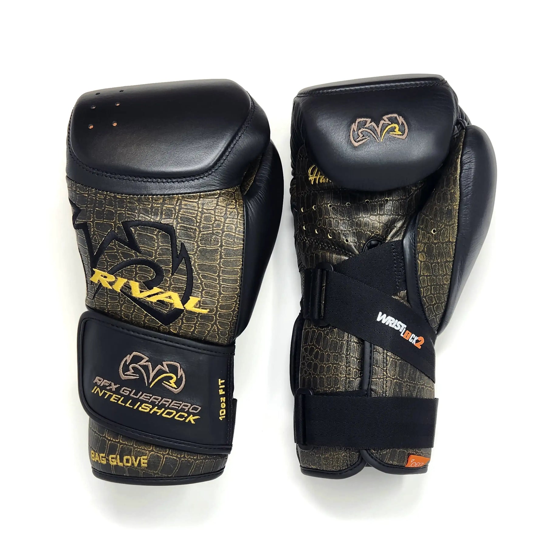 Rival RFX-Guerrero Intelli-Shock Bag Gloves Croc Skin Edition – Rival ...